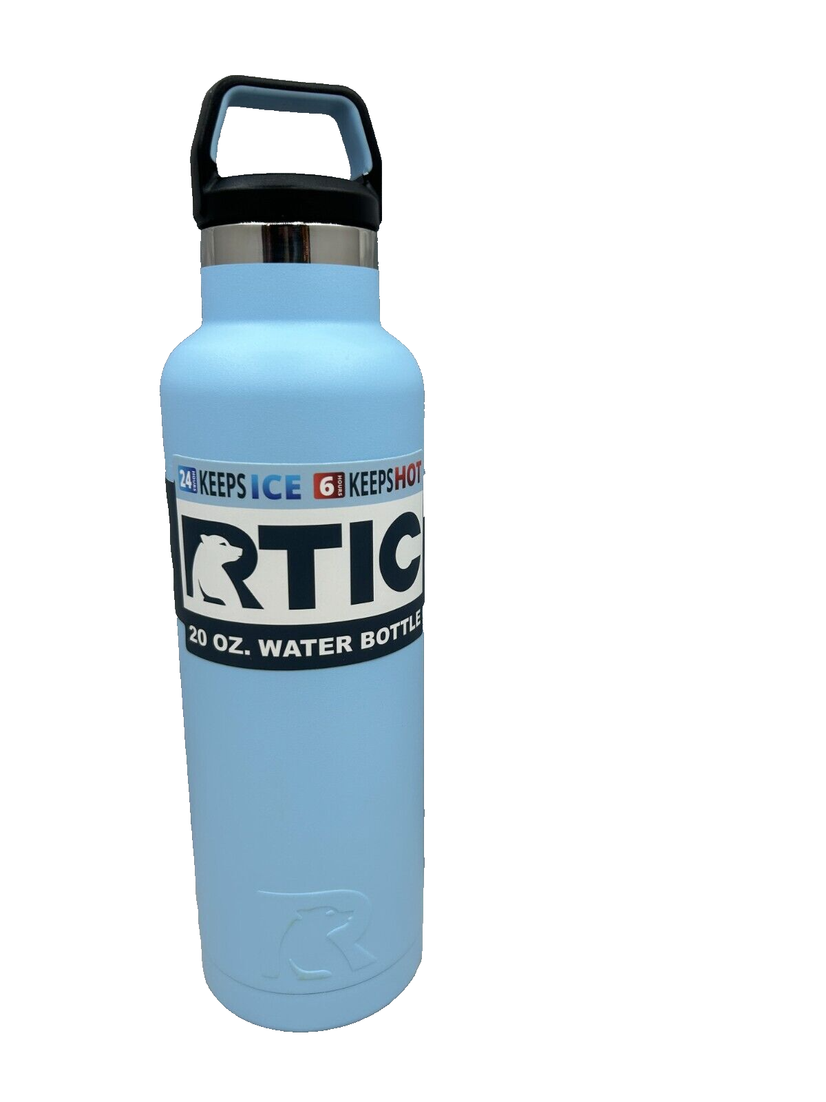 RTIC 20oz Stainless Steel Vacuum Insulated Sport Water Bottle RTIC Ice ...