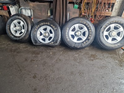 265 75 16 Allow Wheels & Tyres Toyota Hiace Hilux L200 Surf Gen3 ...