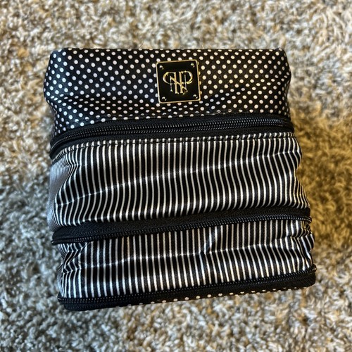 PurseN Prima Vacationer Jewelry Case Black Travel Organizer Expandable ...