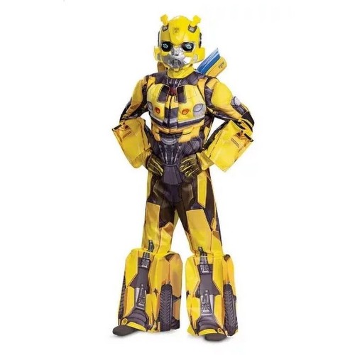 Transformers Bumblebee Child Costume Medium (8-10) Muscle Padded ...