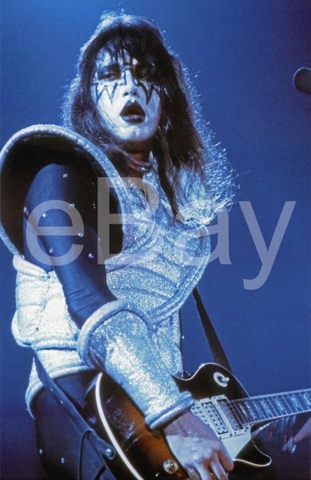 KISS Band Ace Frehley 1977 Cow Palace 23 x 36 Alive II Era Custom ...