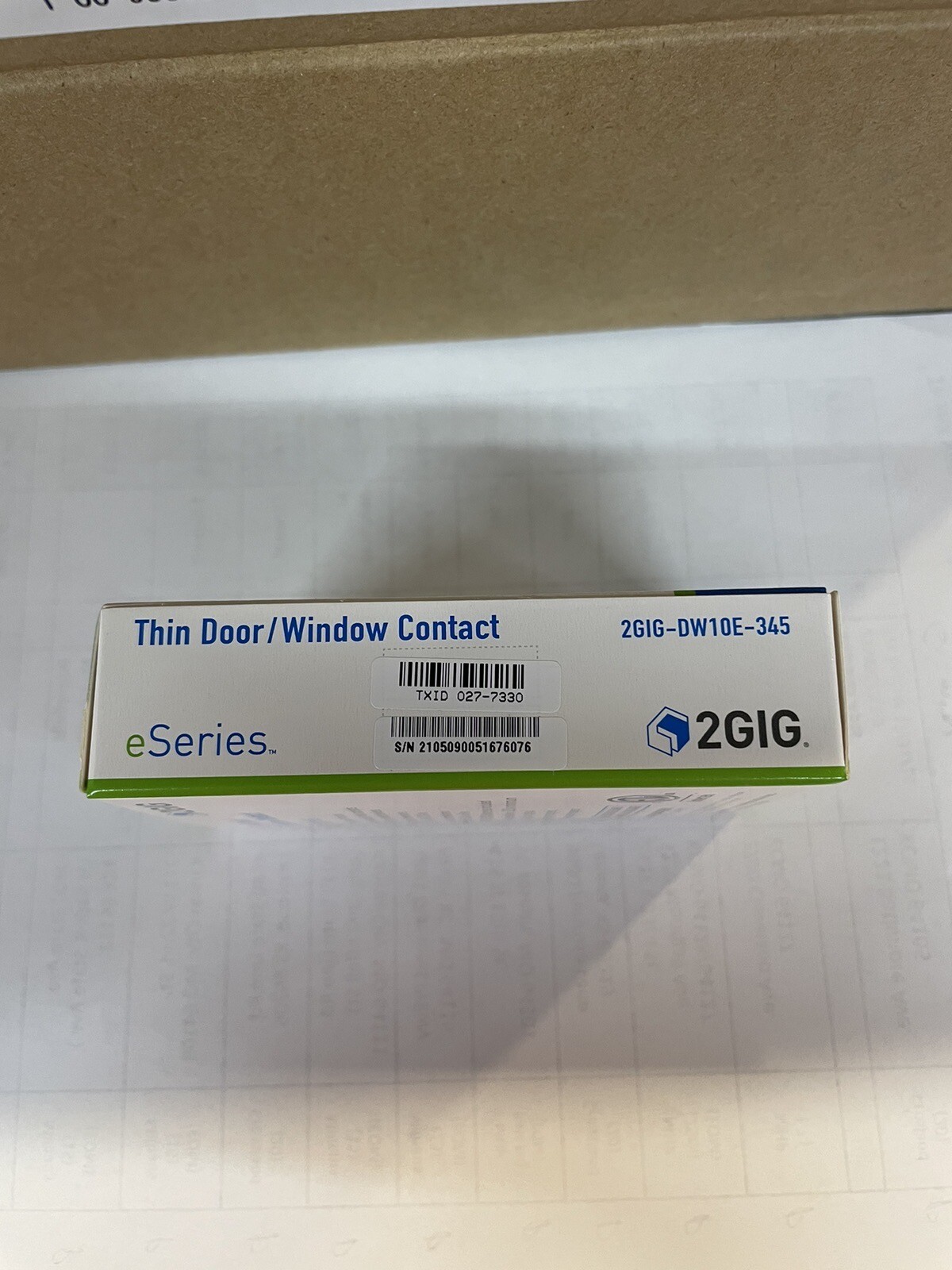 Nortek Thin Door Window Contact 2GIG - DW10-345 for 2GIG Alarm Systems ...
