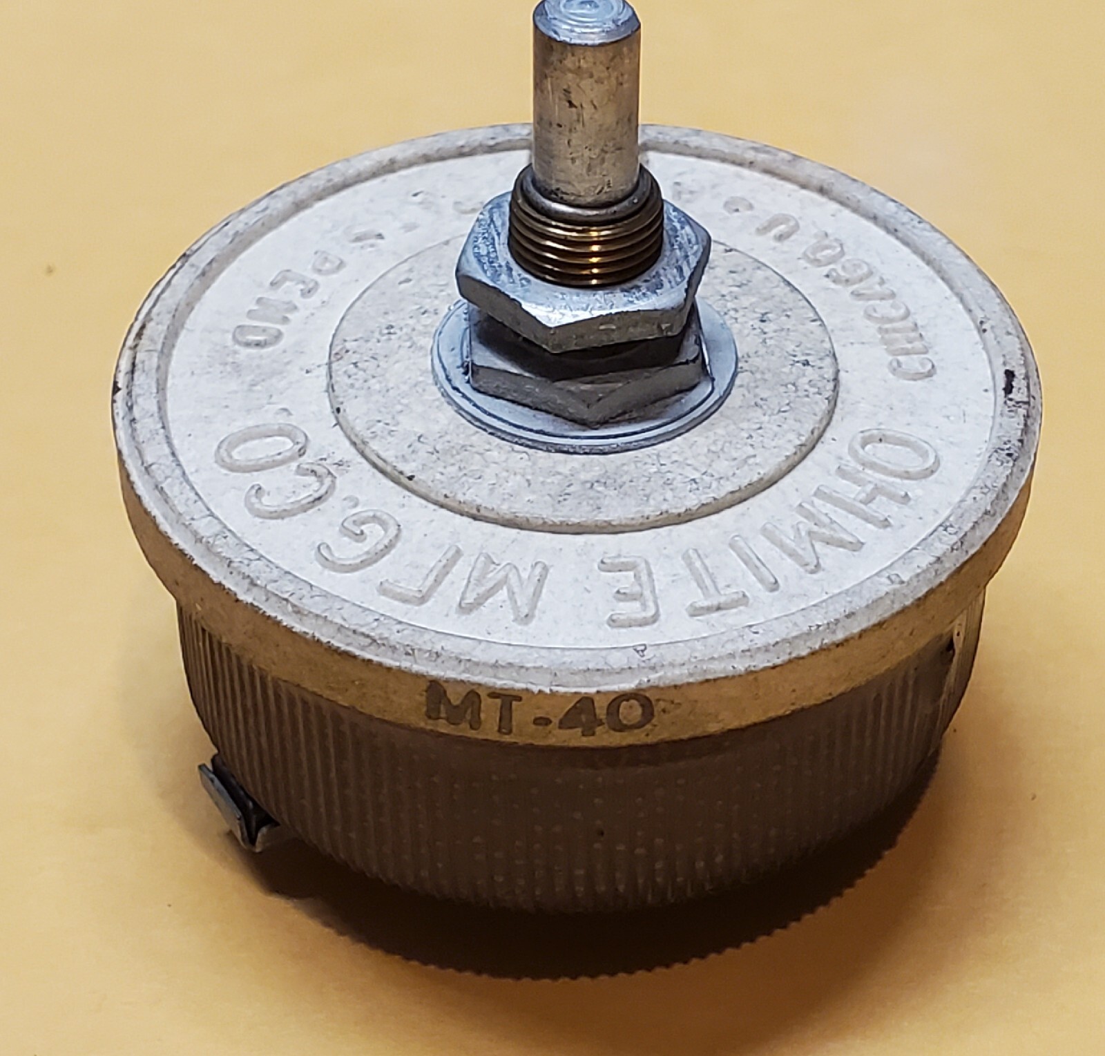 Ohmite Model Train Control Rheostat MT 40 12v HO Gauge for sale online ...