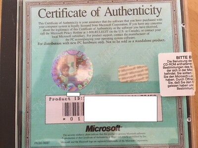 Microsoft Word 6.0 Lizenz mit Key plus orig.CD.... | eBay.de