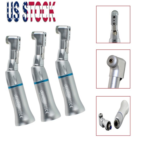 3pcs Denshine Contra Angle DENTAL Slow Low Speed Handpie E Type Latch ...
