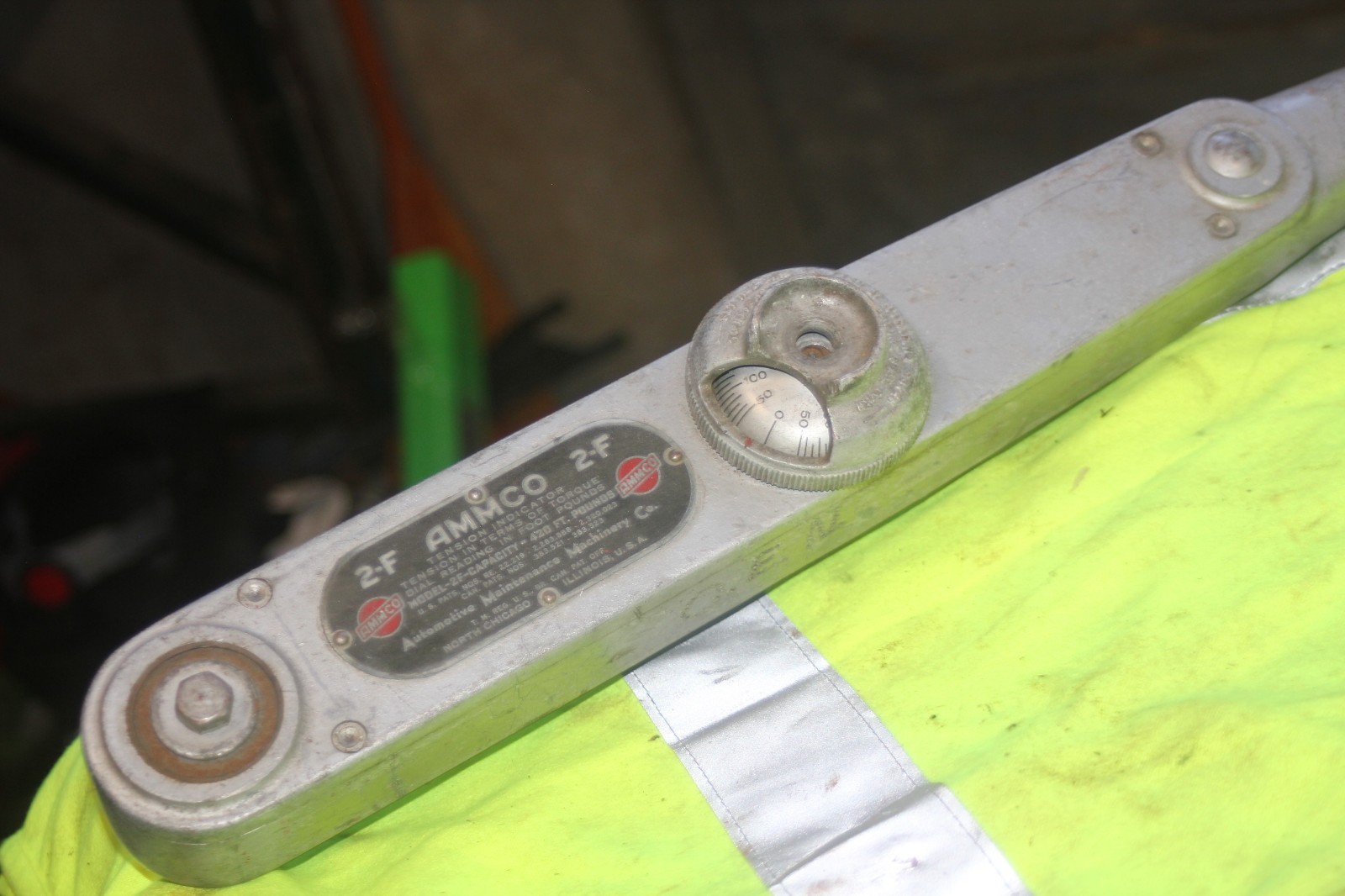 VINTAGE AMMCO 2-F TENSION INDICATOR | eBay
