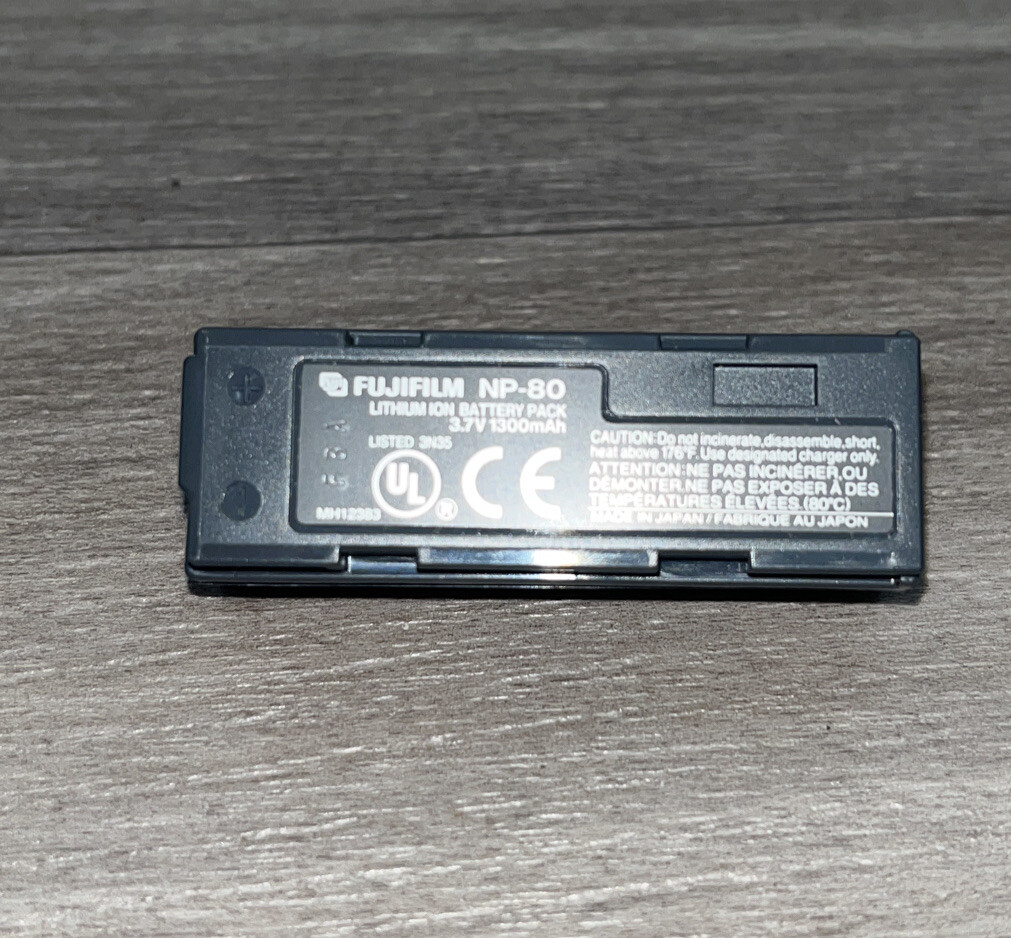 Fujifilm NP-80 Li-Ion Digital Camera Battery for sale online | eBay