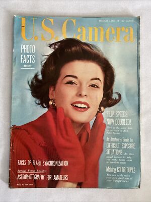 1960 March U.S. Camera & Travel Magazine Peter Basch Shoots The Cover ...