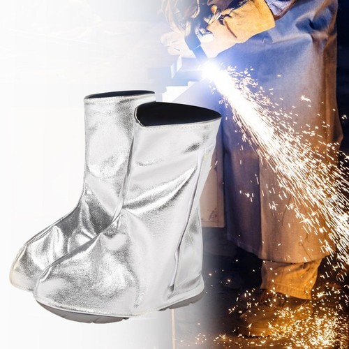 Welding Safety Shoes Protection Durable Heat Insulation Welder Shoes ...