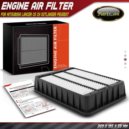 1x Engine Air Filter for Mitsubishi Lancer CG CH CJ Outlander ZG ZH ...