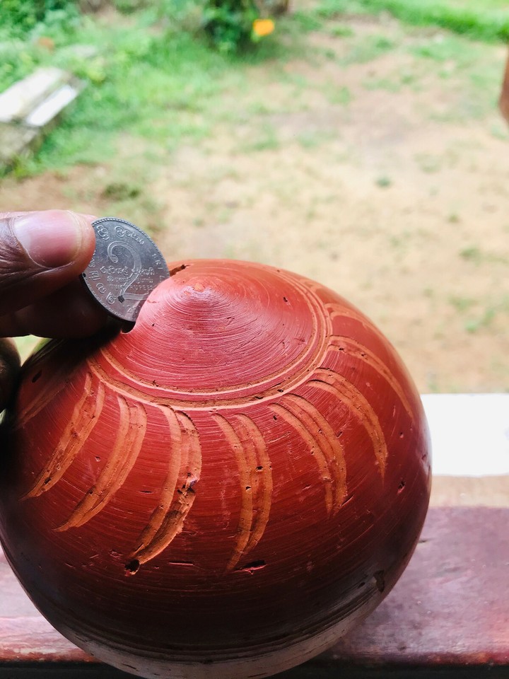 Money bank Pot for Kids & Adults Saving Money Box pottery Handmade ...