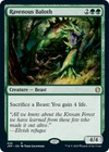 Ravenous Baloth Light Play, English Magic the Gathering MTG Jumpstart ...