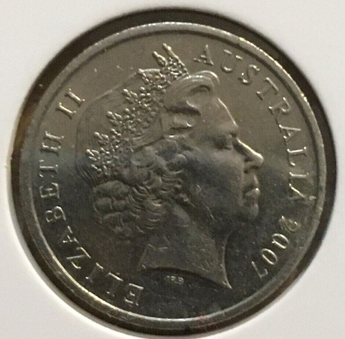 2007 AUSTRALIA 5 cents DOUBLE HEADER error coin in a great condition ...