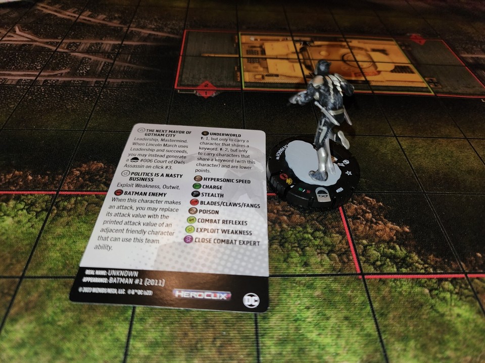 Heroclix Lincoln March # 038 from the Notorious set | eBay