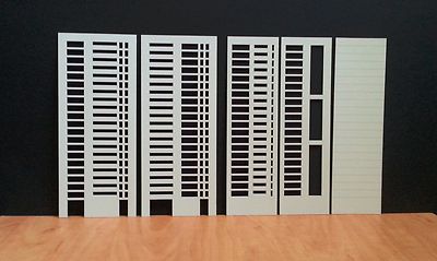 High Rise BUILDING FACADES,HO1/87 Scale,Architectural Model Kit ...