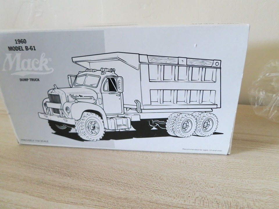 1st Gear 19-2059-1960 Model B-61 Mack Shell Dump Truck 1/34 Scale - NIB ...