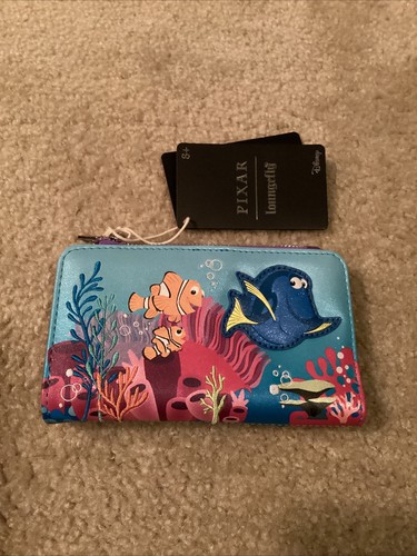 LOUNGEFLY PIXAR FINDING NEMO SMALL WALLET~ WITH TAGS~ BRAND NEW~ | eBay