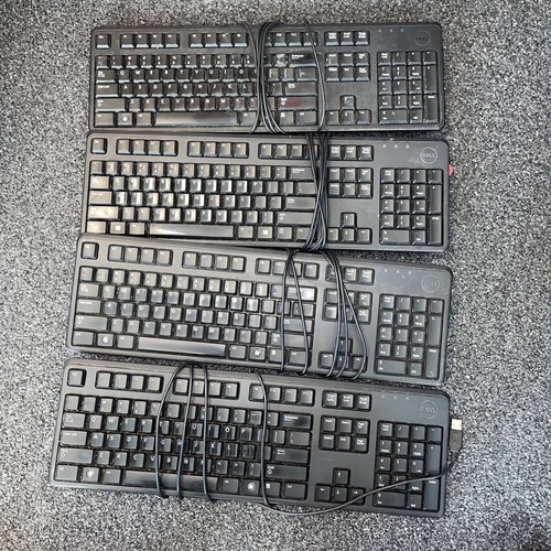 LOT OF 4 DELL KB212-B KEYBOARDS | eBay