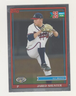 2021 Topps Pro Debut CHROME #PDC-193 JARED SHUSTER RC Rookie Chicago ...