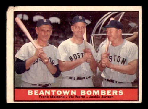 1961 Topps Baseball #173 Beantown Bombers PR *e2 | eBay