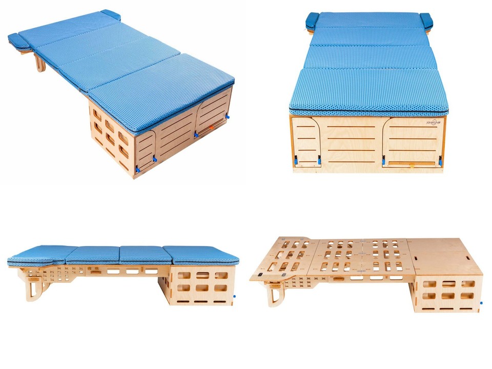 XK Overland Kitchen Box WD1000 All-in-One Camping w. Cooking, Sleeping ...