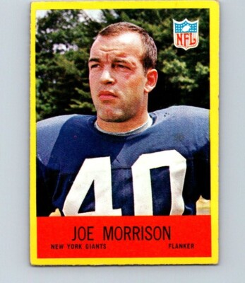 1967 PHILADELPHIA FOOTBALL #116 JOE MORRISON MID GRADE KO | eBay