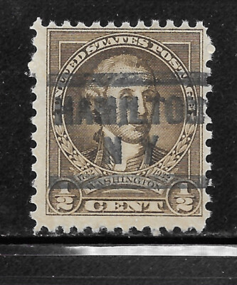New York Precancels - Hamilton 563 - 1/2c Washington Bicentennial | eBay