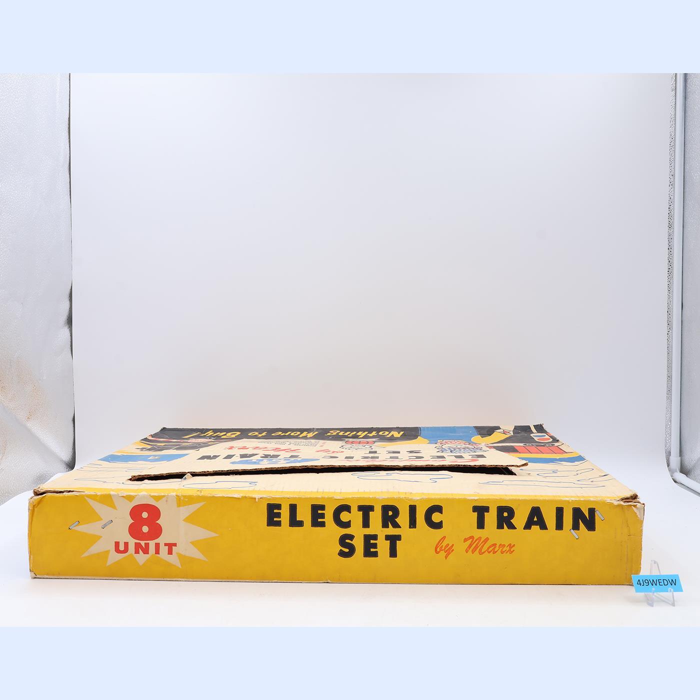 Complete 8 Unit Electrical Train Set 1950s-60s Louis Marx Vintage Toy ...