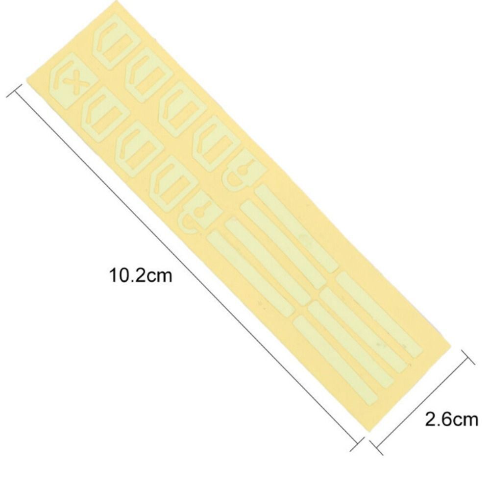 Car Sticker Car Luminous Button Sticker Lifter Switch Circuit Panel ...