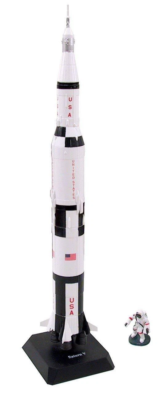 InAir E-Z Build NASA Saturn V Apollo Moon Rocket Model Astronaut Space ...