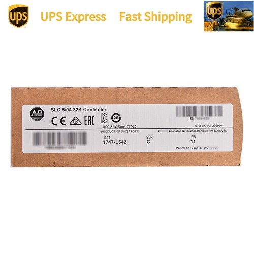 1747-L542 /C AB SLC 500 5/04 CPU PROCESSOR UNIT 1747L542 New Expedited ...