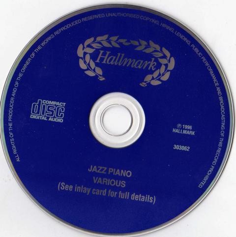Various Jazz Piano CD, Comp 1996 (VG+ / NM or M-) | eBay