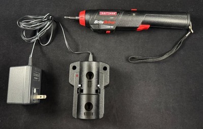 Craftsman 2.4V Cordless Screwdriver 315.111810 w/ Charging Stand | eBay
