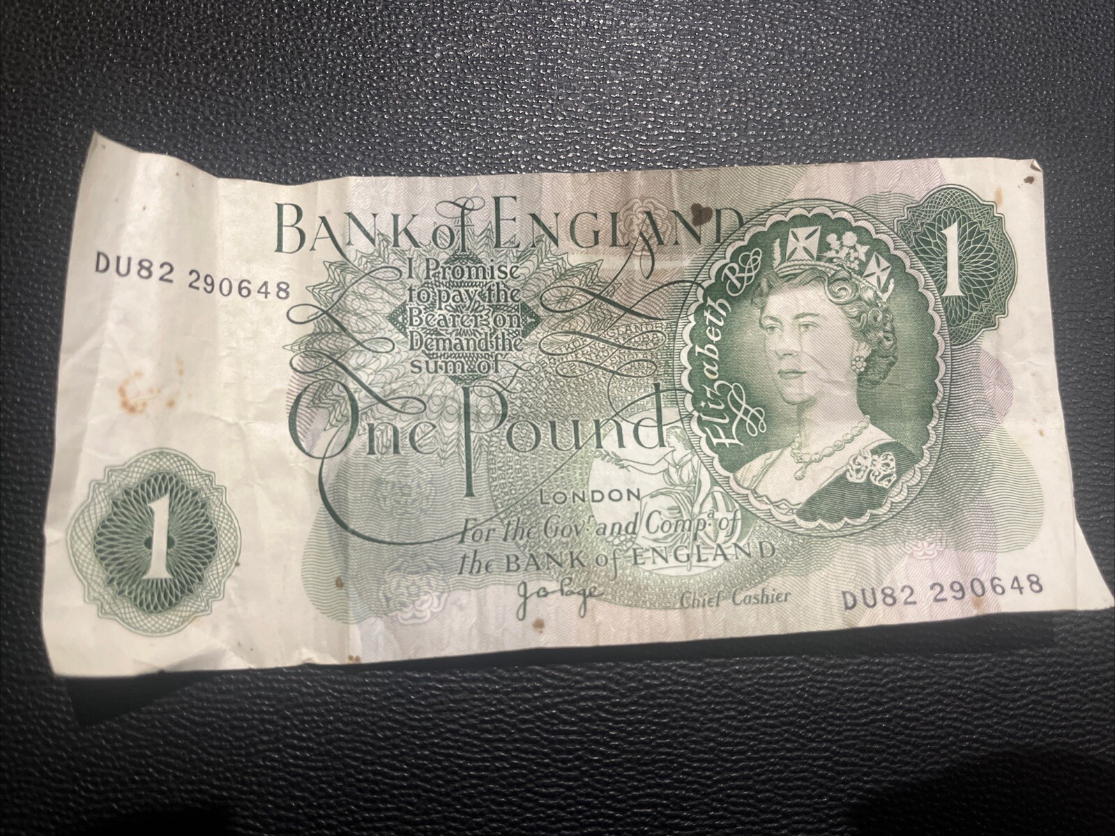 £1 Note Bank of England One Pound Note Vintage - X2 | eBay UK