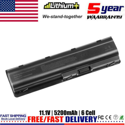 6 Cells Battery for HP Pavilion dv6 dv5 g6 g7 dm4 G72 593553-001 CQ42 ...