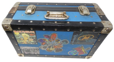Vintage Road Case with Vintage Stickers Band Equipment Storage Gig Box ...