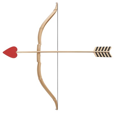 Mini Bow And Arrow Set Cupid Valentines Day 19 Inch Bow Heart Arrow | eBay
