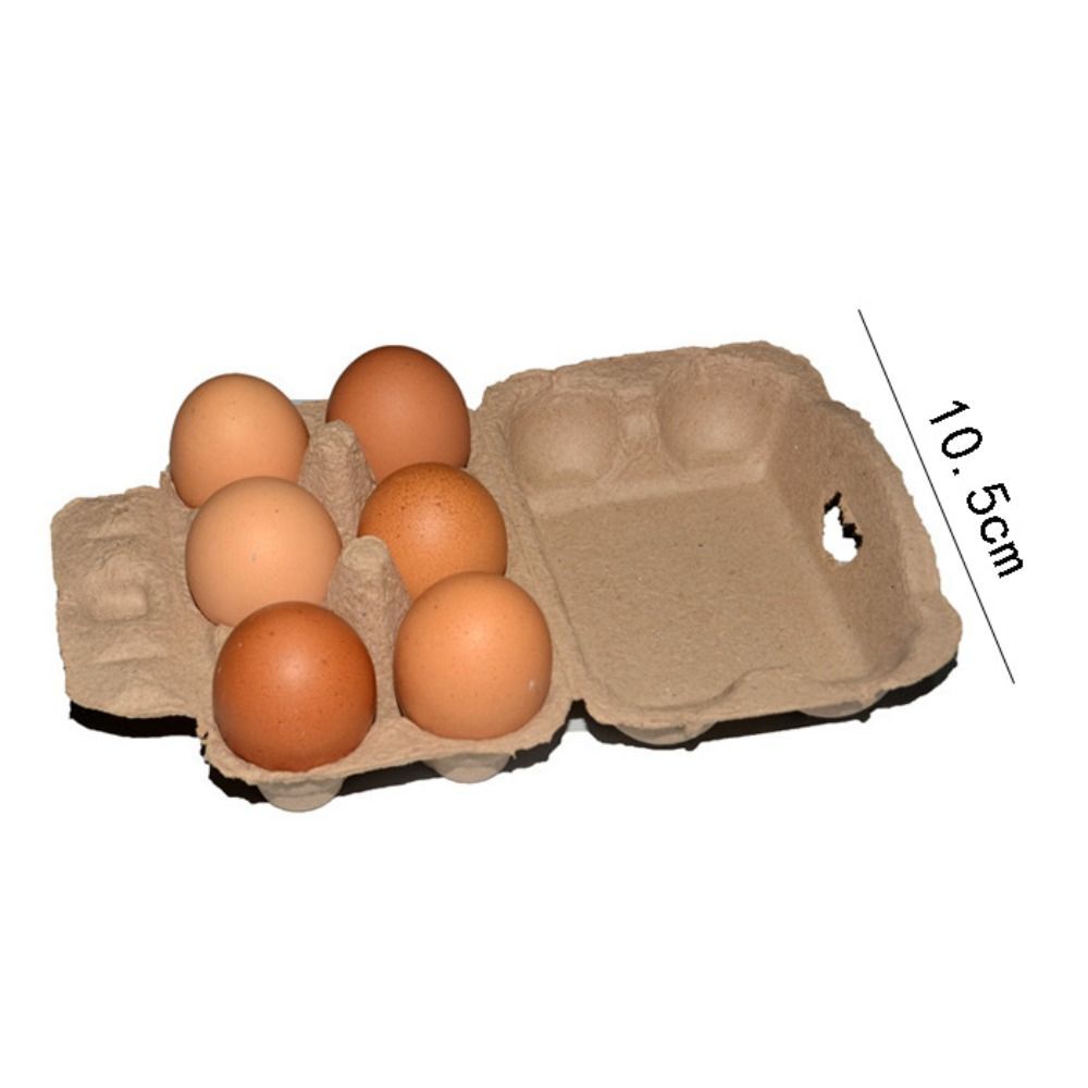3PCS Kraft Paper Egg Cartons 6 Cells 12 Cells Egg Tools Kitchen | eBay ...