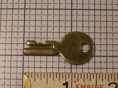 Vintage Stamped Steel Key T60 Trunk Padlock Antique Lock Box Desk ...