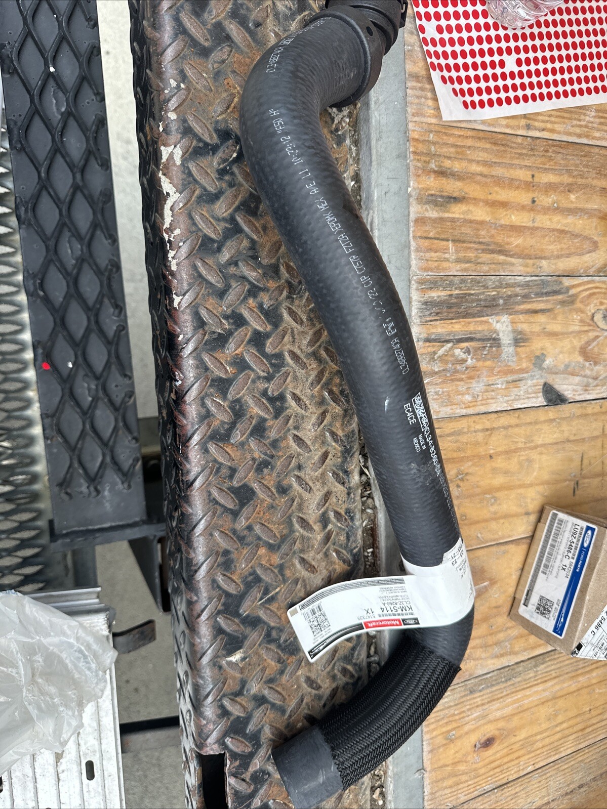 Ford OEM Radiator Coolant Hose CL3Z8260A Image 6 for sale online | eBay