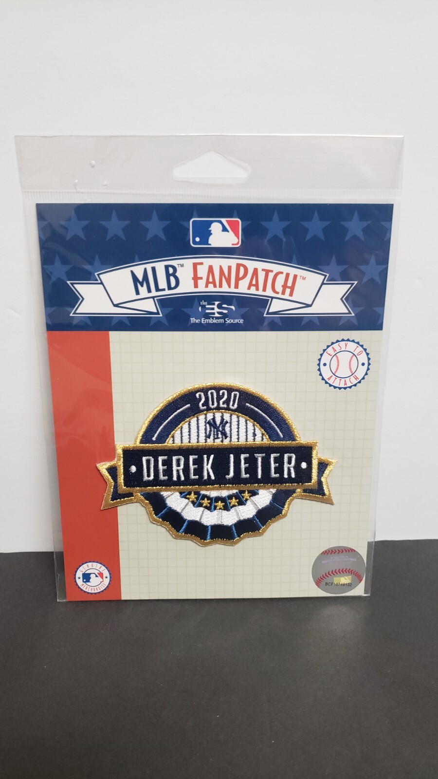 Derek Jeter patch 2020 Hall of Fame Baseball New York Yankees MLB ...