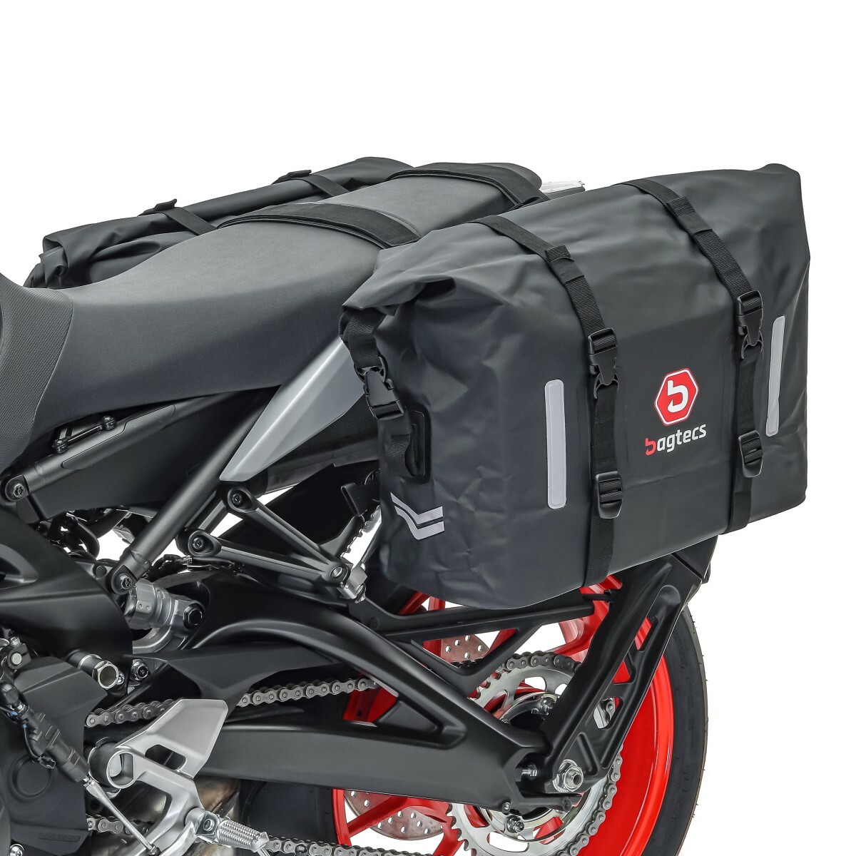 Set Satteltaschen WP8 für Suzuki Bandit 600 / S + Topcase XB45 45L ...