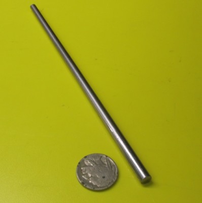 1055 Steel Rod - Shaft, 6 mm Diameter x 200 mm Length, Case Hardened, 3 ...