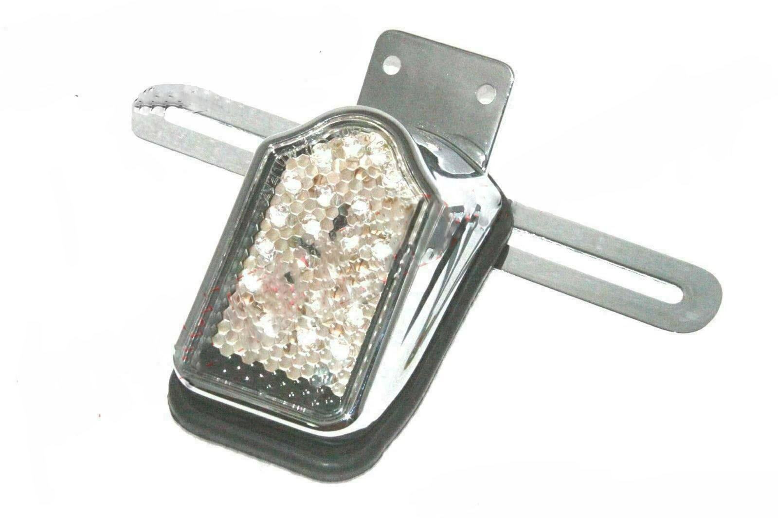 Mini Tombstone LED Taillight With License Plate Bracket For Harley ...