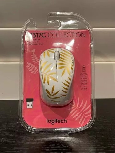 Brand NEW--Logitech M317c 3-Buttons Wireless USB Scroll Optical Mouse ...
