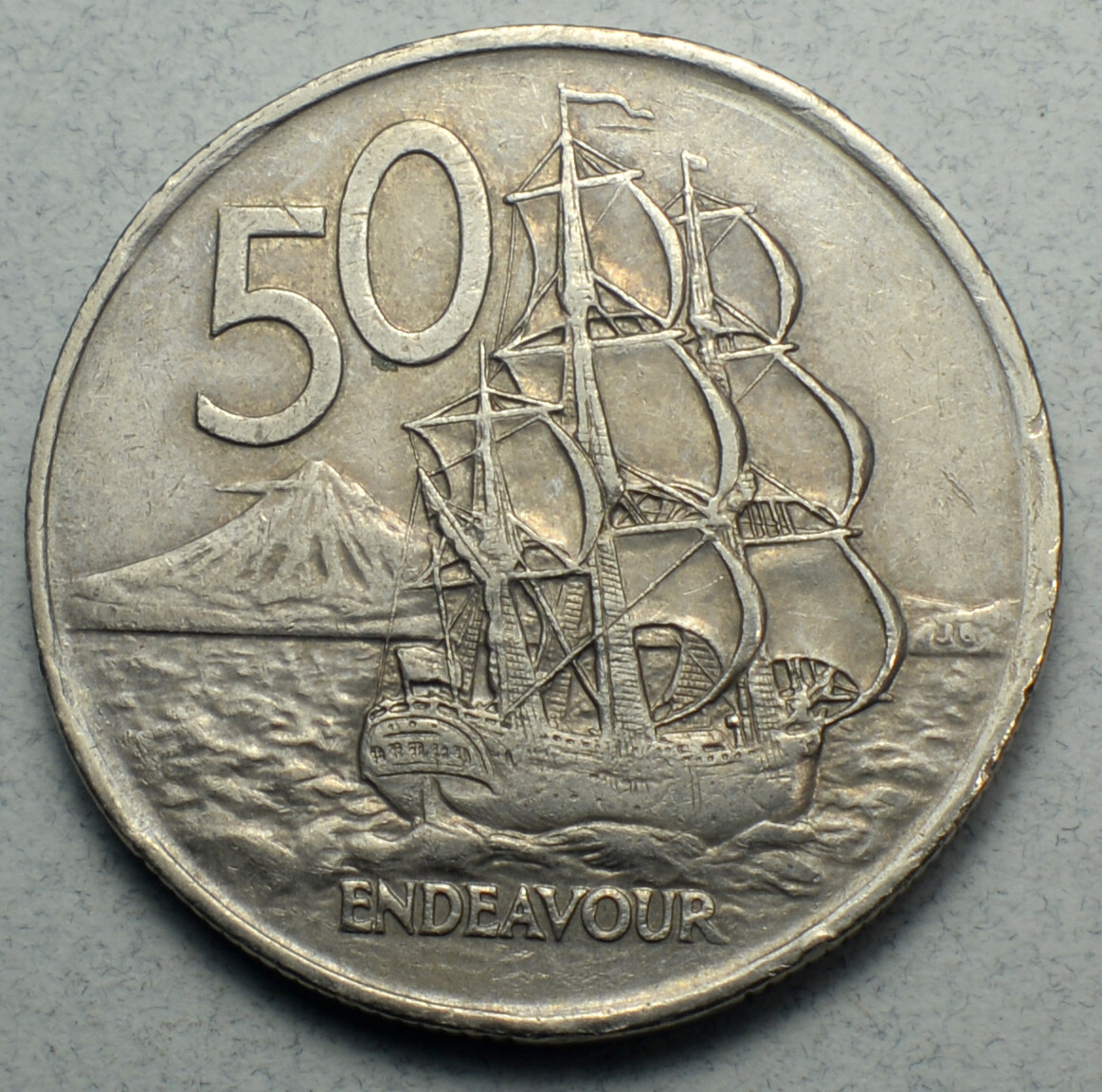 New Zealand 50c 50 Cents 1975 KM# 37.1 British Commonwealth Coin | eBay