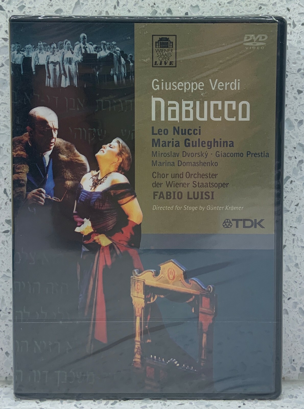 VERDI Nabucco (DVD, 2006) Leo NUCCI Maria GULEGHINA Fabrio LUISI Vienna ...