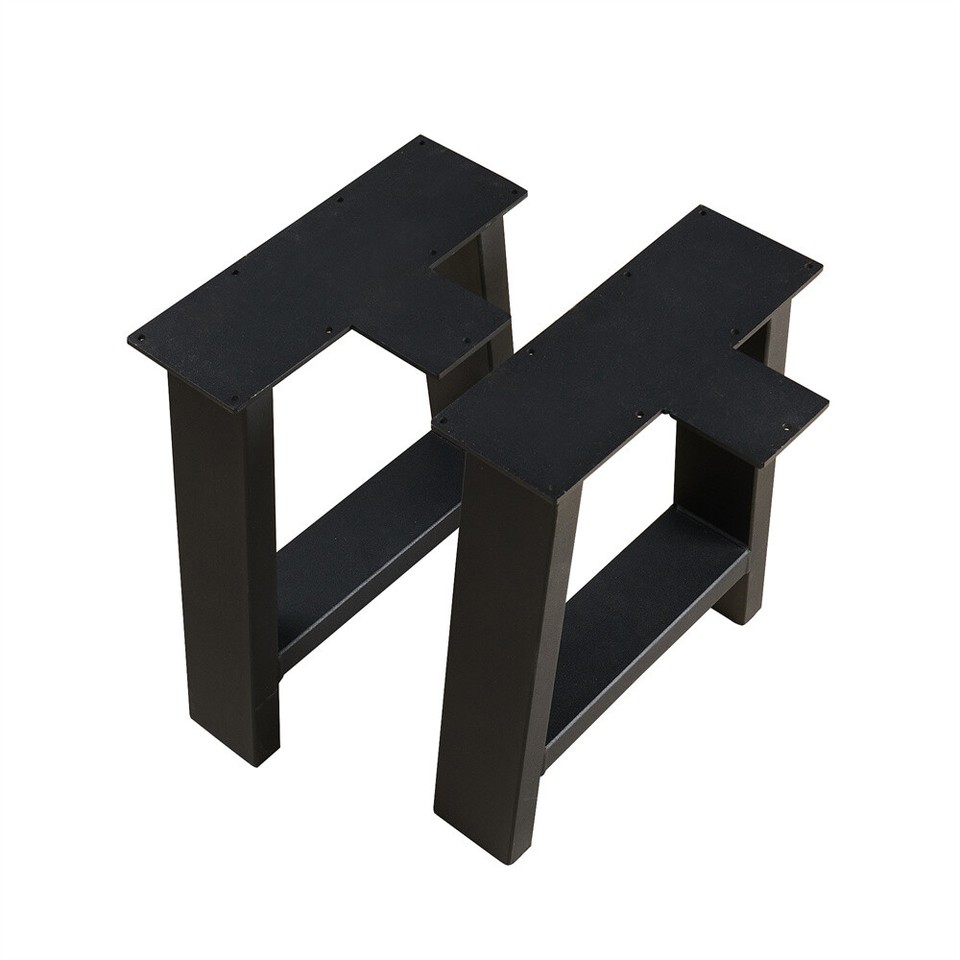 16" Cast Iron Table Legs Metal Desk Legs Furniture Coffee Table Legs ...