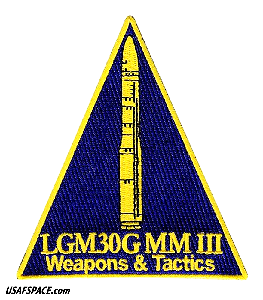 USAF 321st MISSILE SQ-321 MS- LGM-30G MM III-ICBM -F E WARREN AFB ...