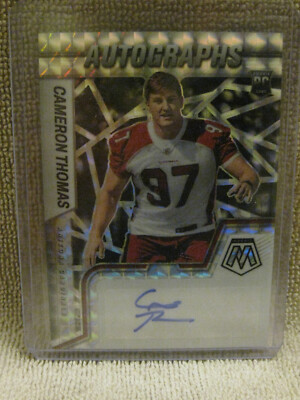 2022 Mosaic CAMERON THOMAS #RAM-CT Autograph RC Mosaic Refractor AZ ...